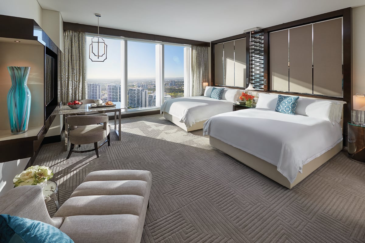 Deluxe Twin Hotel Rooms at Crown Towers - Crown Perth