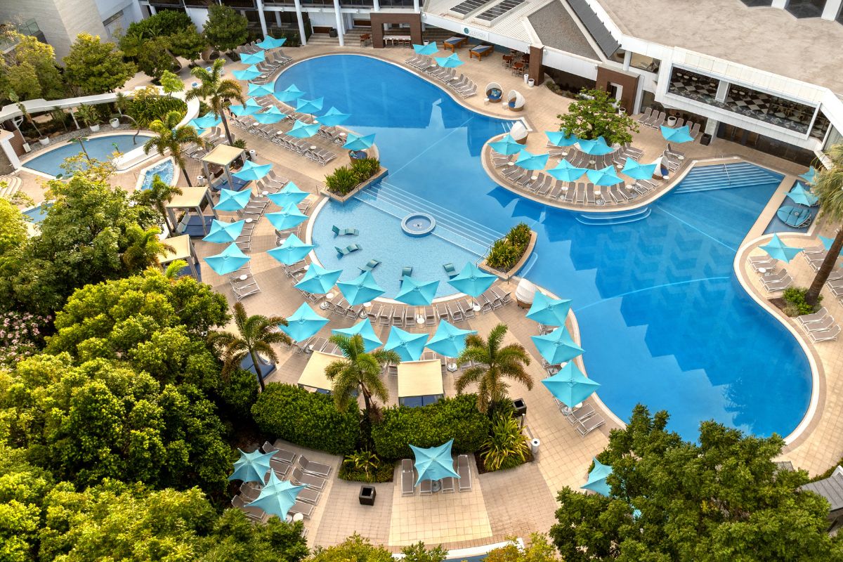 Poolside at Crown Metropol Hotels Perth - Crown Perth