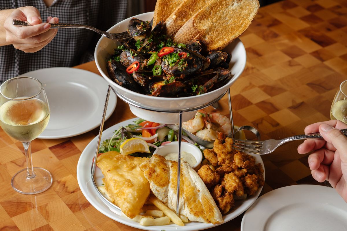 Seafood Platter at Junction Grill - Crown Perth