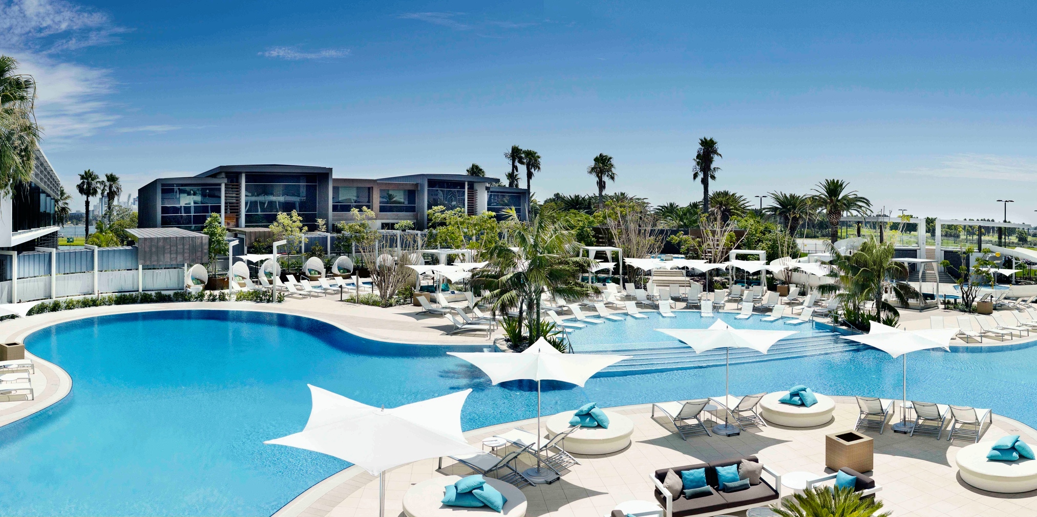 Poolside at Crown Metropol Hotels Perth - Crown Perth