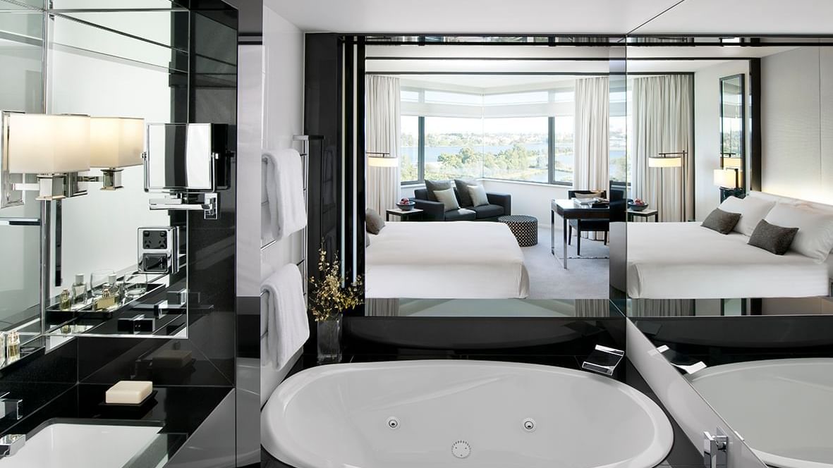 Luxe King Spa Rooms at Crown Metropol - Crown Perth